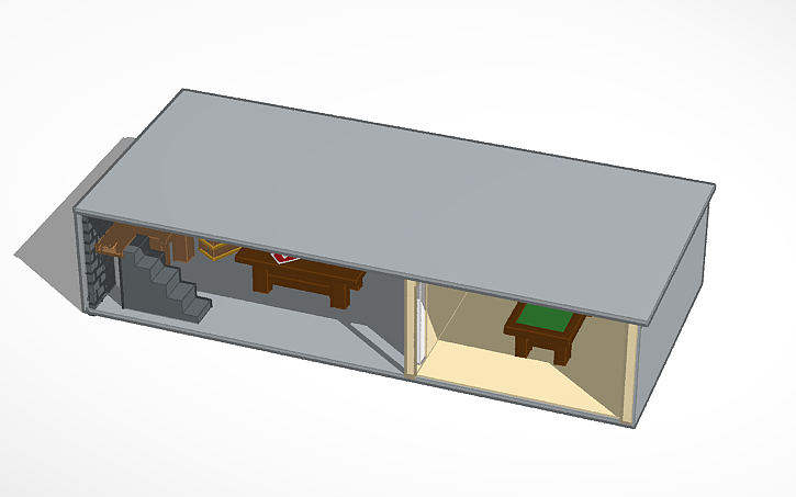 3D design The basement - Tinkercad