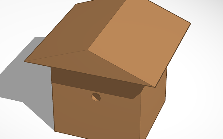 3D design Bird House - Tinkercad
