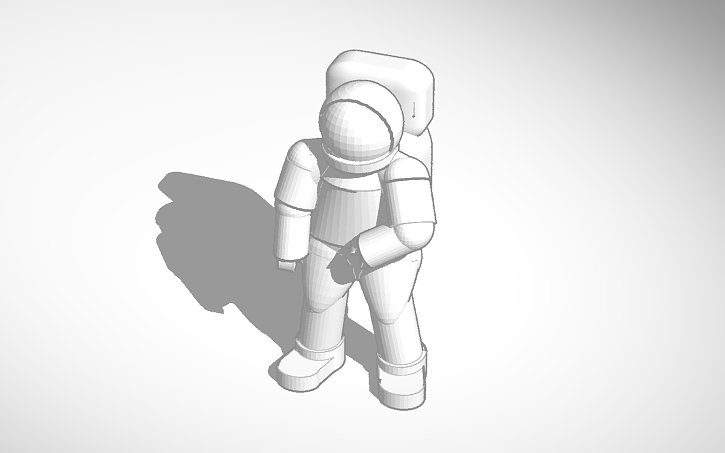3D design HPL Astronaut - Tinkercad