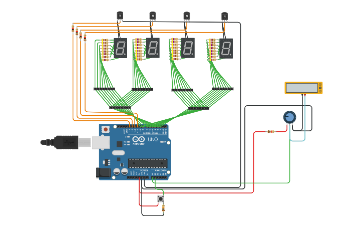 Circuit Design Volt Tinkercad