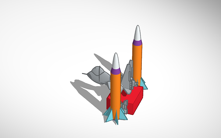 3D design design roket 3D | Tinkercad