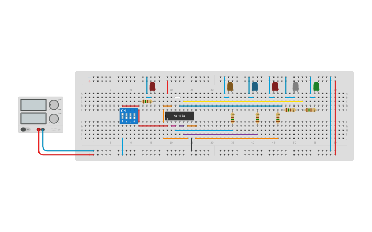 Circuit design M1 Lab 8 201776U | Tinkercad