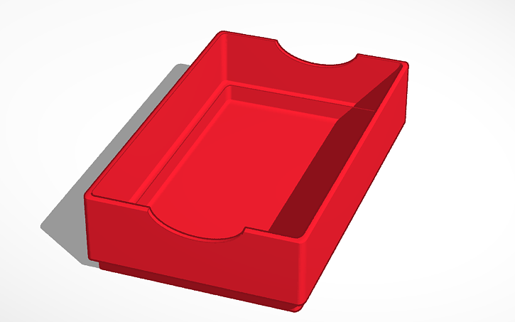 3D design Project Tray | Tinkercad