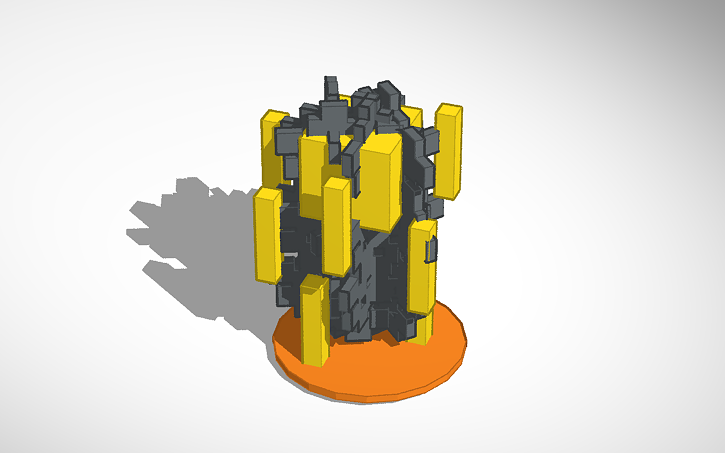 3D design Minecraft Blaze | Tinkercad