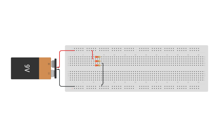 Circuit design Conexion en Paralelo - Tinkercad