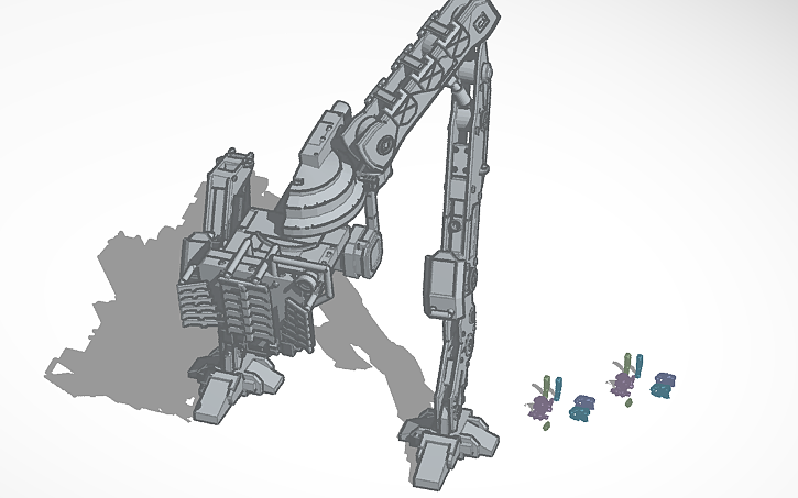 3D design generation zero reaper (tank boss) | Tinkercad
