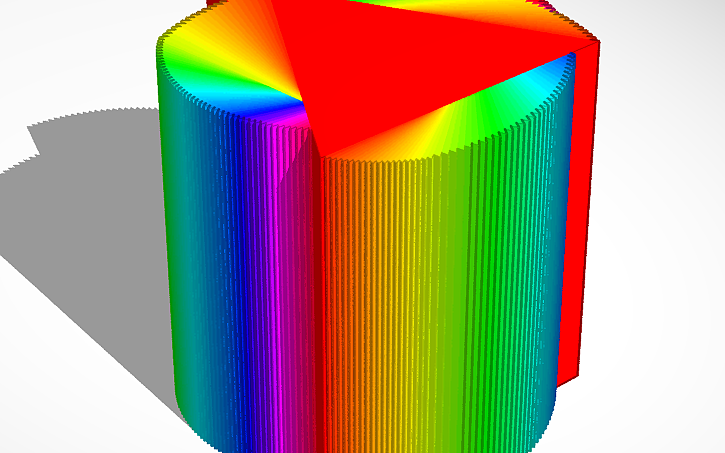 3d Design Triangular Gradient Tinkercad