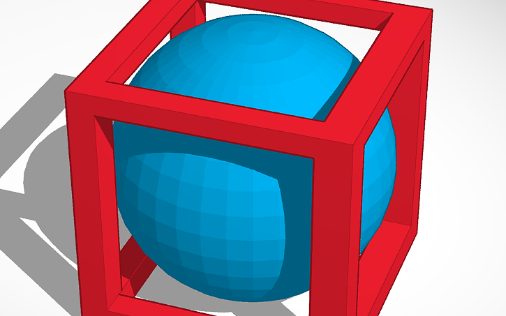 3D design Boite Impossible - Tinkercad