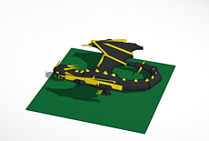 3D design lighting dragon | Tinkercad