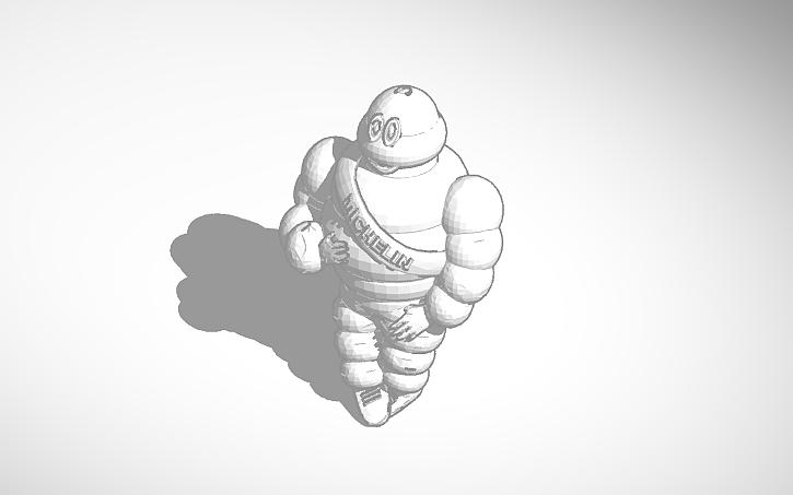 3D design michelin pop 10mm - Tinkercad