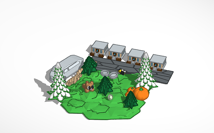 3d Design Another Scene Tinkercad