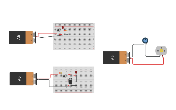 Circuit design EJERCICIOS 1 | Tinkercad