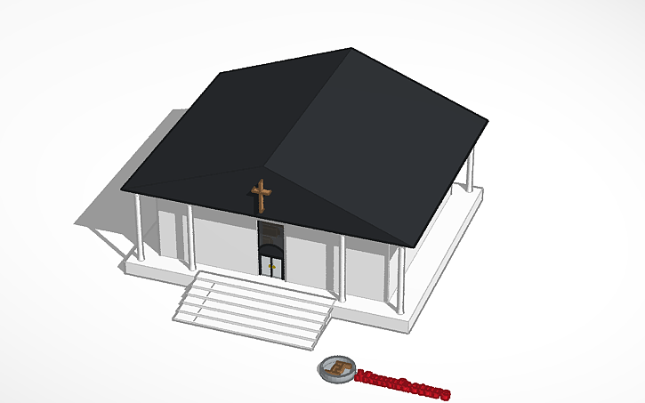 3D design church - Tinkercad