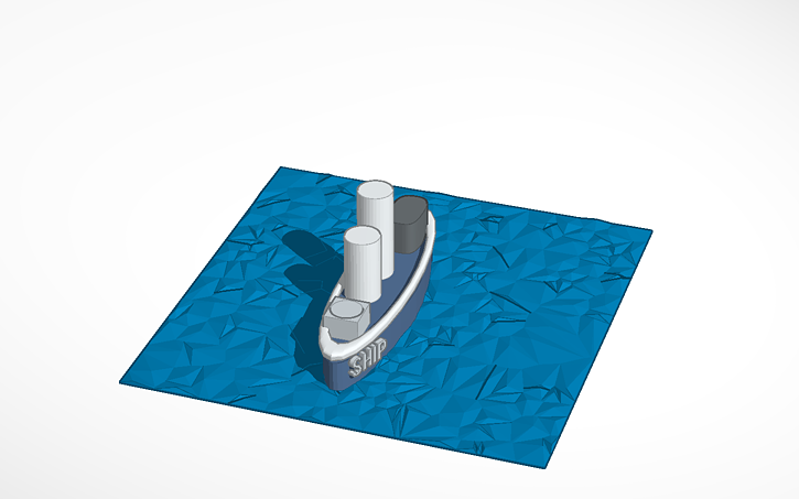 3D design Water - Tinkercad