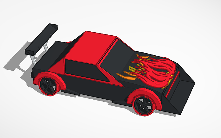 3D design Mazda Rx7 - Tinkercad