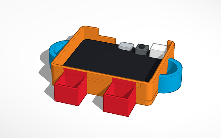 3D design Digital Pet Micro:Bit case - Tinkercad