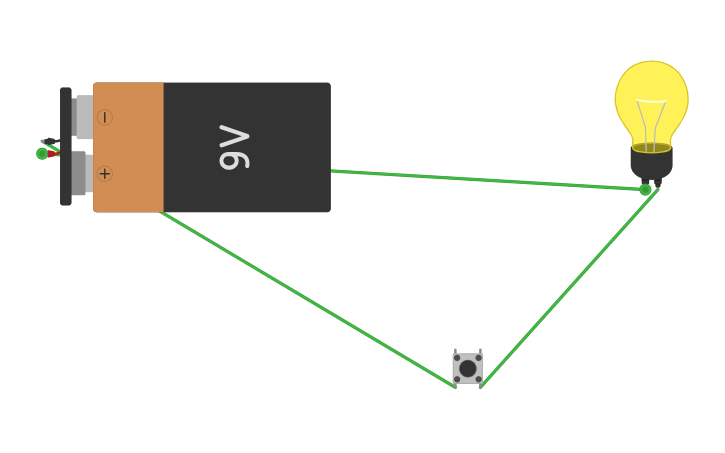 Circuit design CLOSED AND OPEN CIRCUIT - Tinkercad