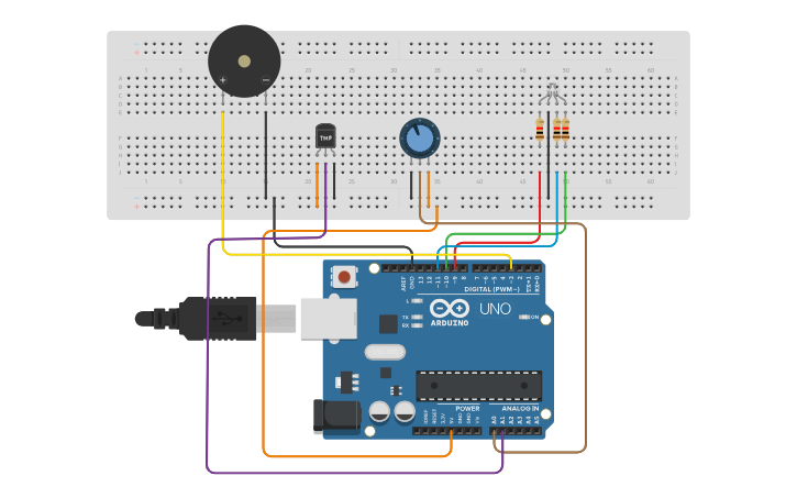 Circuit design задание 3(3) - Tinkercad
