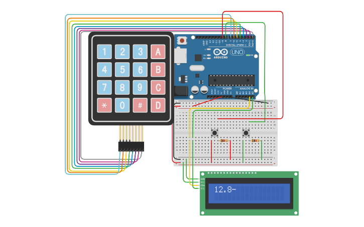 Circuit design Project II - Tinkercad