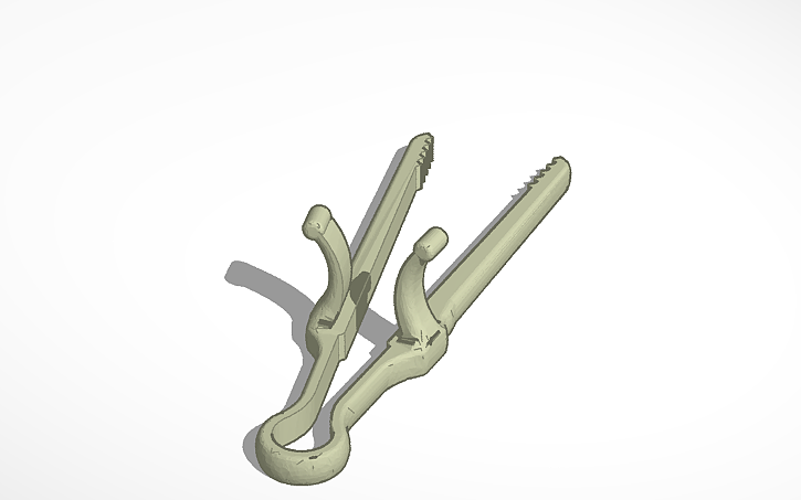 3D design Chop sticks - Tinkercad