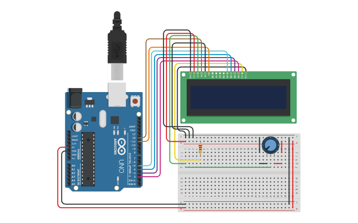 Circuit Design Experiment 6 Tinkercad