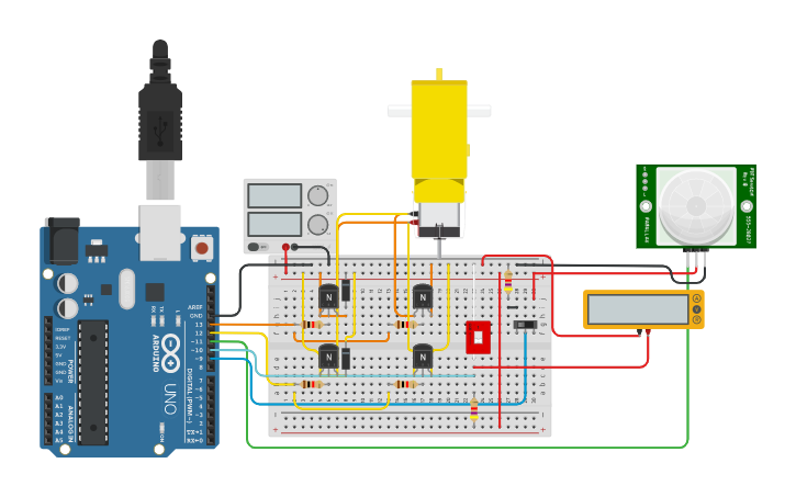 Circuit design PC2 | Tinkercad