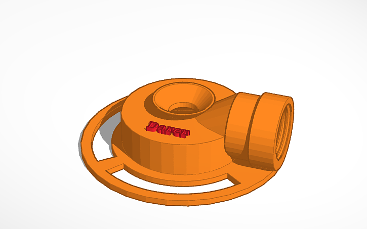 3D design Ajustable Sprinkler Darer - Tinkercad