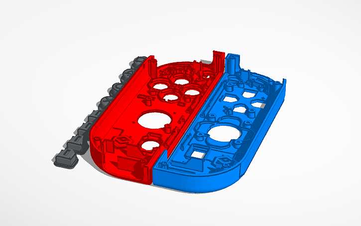 3D design Playstation Joy-Con Shells - Tinkercad
