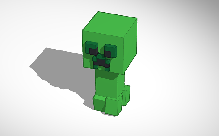 3D design NK creeper | Tinkercad