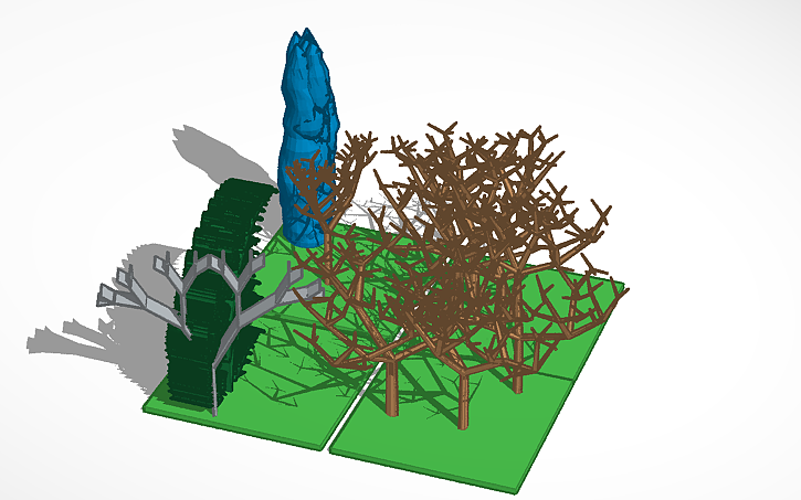 3D design Forest | Tinkercad