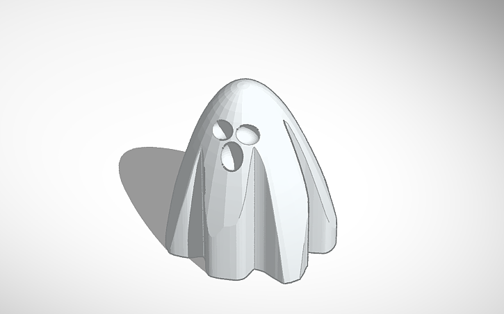 3D design Ghost - Tinkercad