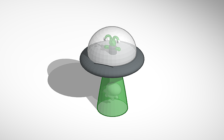 3D design Simple UFO | Tinkercad