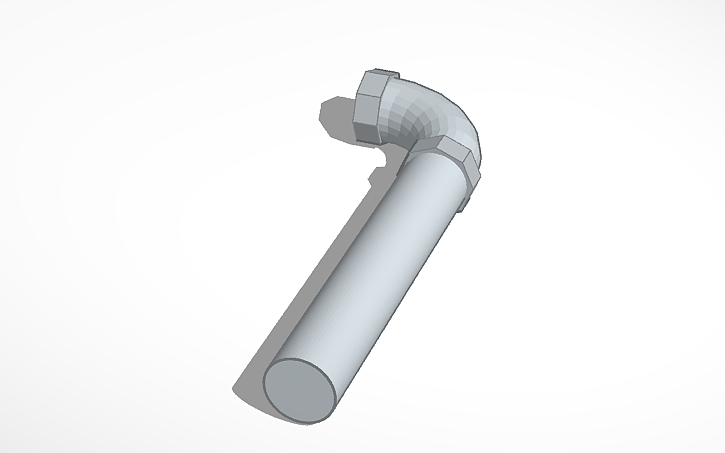 3D design pipe - Tinkercad
