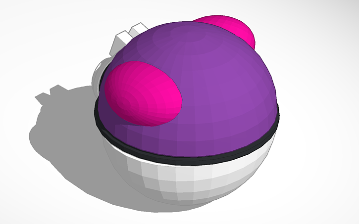 3D design Master Ball | Tinkercad