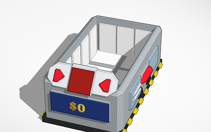 3D design Repo cart - Tinkercad