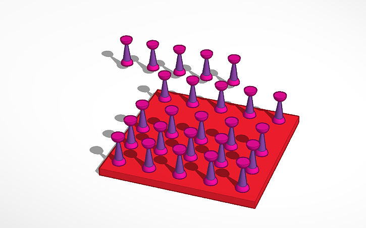 3D design Pin Board | Tinkercad