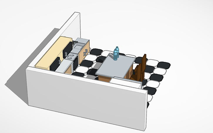 3D design Kitchen - Tinkercad