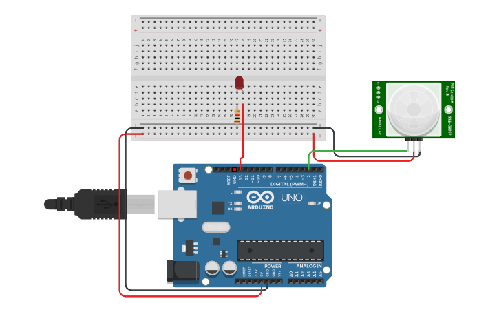 Circuit Design Ir Distance Sensor Tinkercad