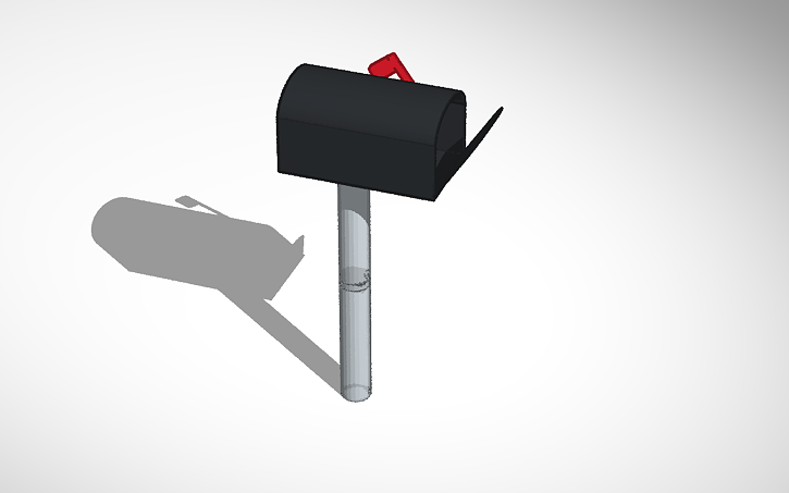 3D design Mail Box - Tinkercad