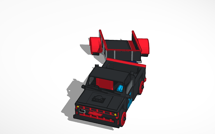 3D design ute - Tinkercad