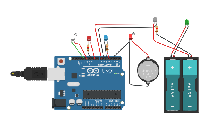 Circuit Design Blinking Led Light 1 Tinkercad