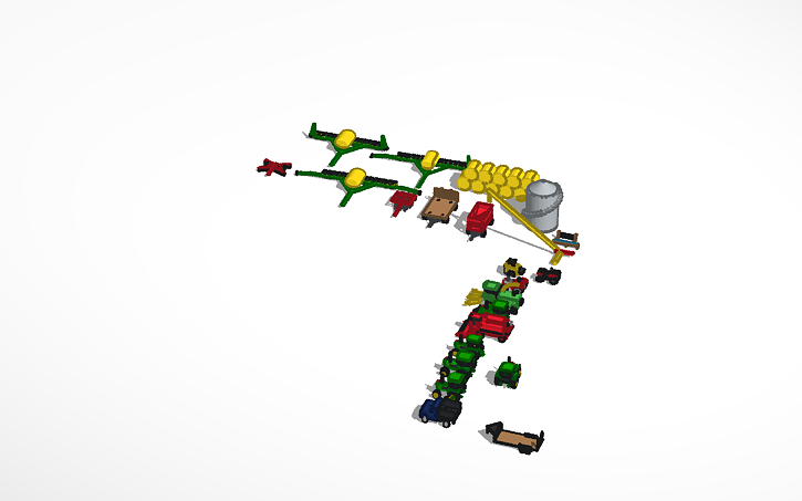 3D design ryancerveny farm scene stuff - Tinkercad