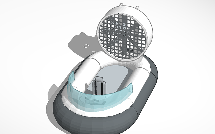 3D design Hovercraft - Tinkercad