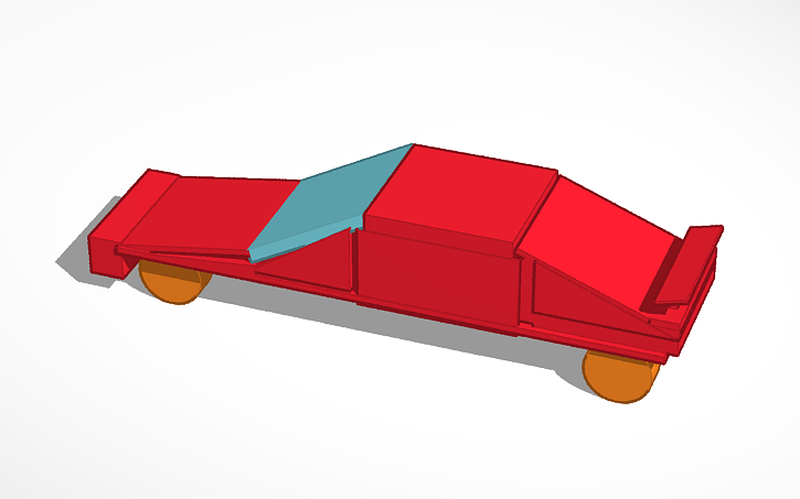 3D design A really bad car - Tinkercad