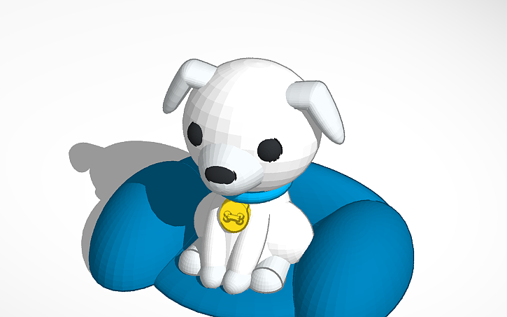 3D design Cute Puppy | Tinkercad
