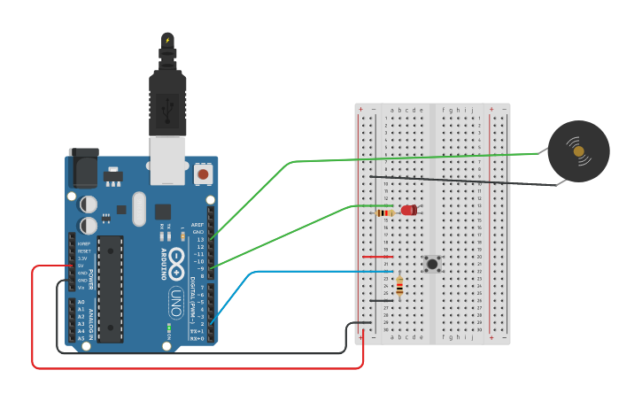 Circuit design AUDIO - Tinkercad