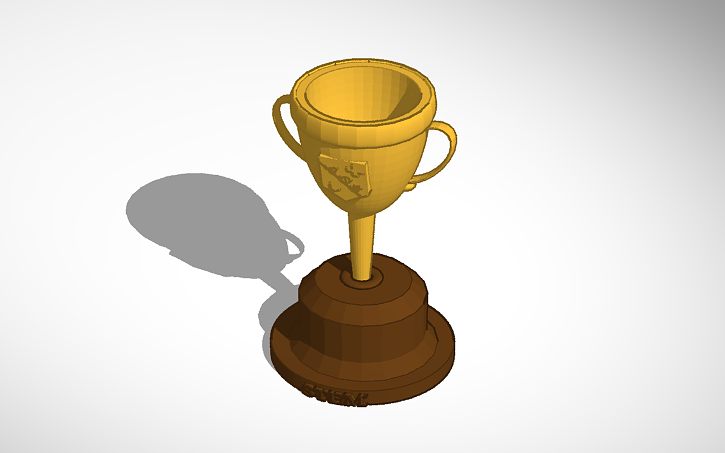 3D design STEM Trophy - Tinkercad