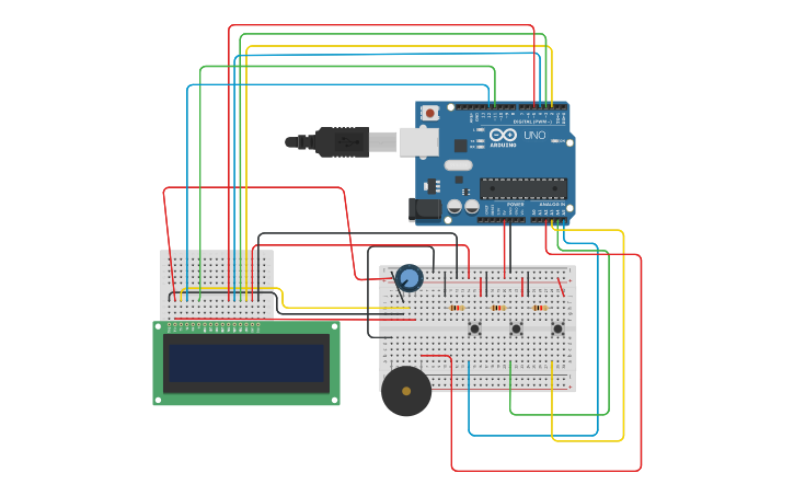 Circuit design TIMER - Tinkercad