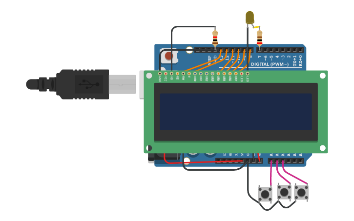 Circuit design Electric Socket timer - Tinkercad