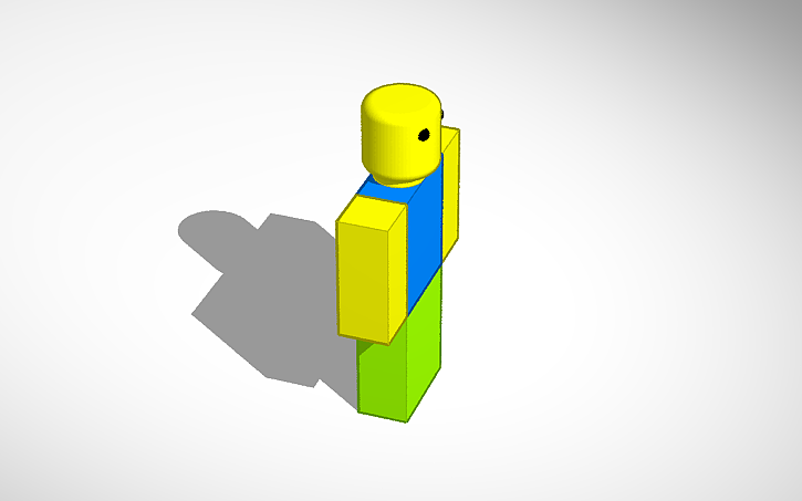 3D design Noob Statue | Tinkercad